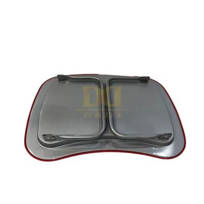 China DADI Cute Rectangle Tin Tray with Offset Lithography Printing Handling Tinplate Metal Tin Tray for sale