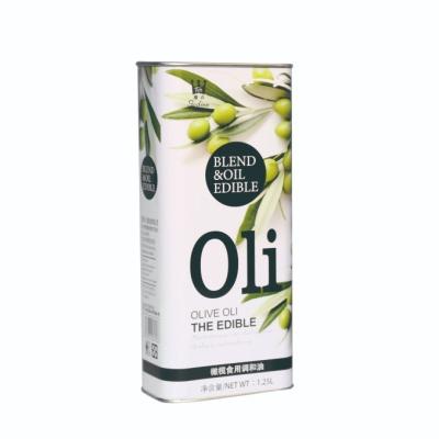 China DADI 5L Food Oil Can 5000ml Square Empty Olive Oil Can Rectangle Shape Tinplate Material for Food Industrial for sale