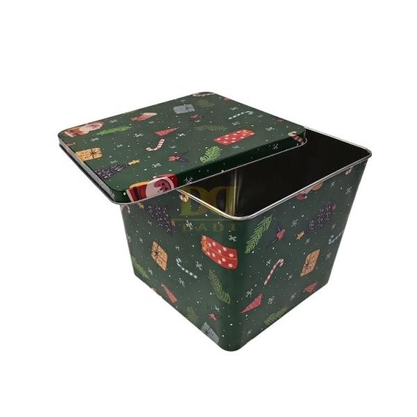 Quality DADI Customizable Square Candy Tin Box OEM/ODM Square Tin Container 0.19mm-0.4mm for sale