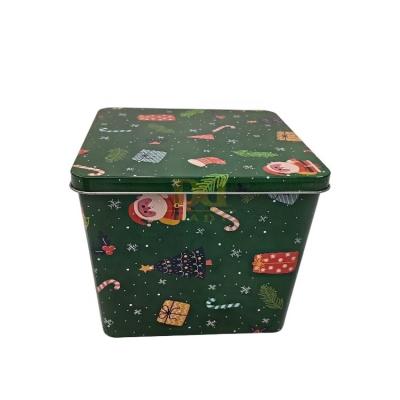 China DADI Customizable Square Candy Tin Box OEM/ODM Square Tin Container 0.19mm-0.4mm for sale