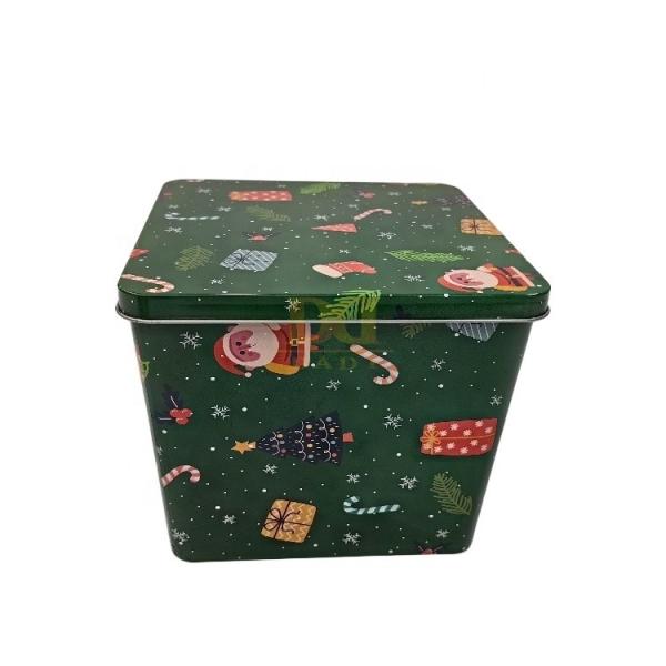Quality DADI Customizable Square Candy Tin Box OEM/ODM Square Tin Container 0.19mm-0.4mm for sale