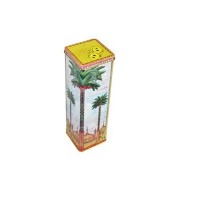 China DADI 0.23mm-0.28mm Wine or Tea Tin Box 90x90x294mm Gift Tin Packaging For Beverage for sale