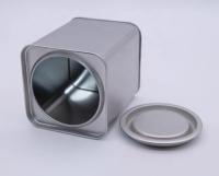 Quality DADI Tinplate Square Airtight Tea Tin Box Securely Sealed For Tea Coffee for sale