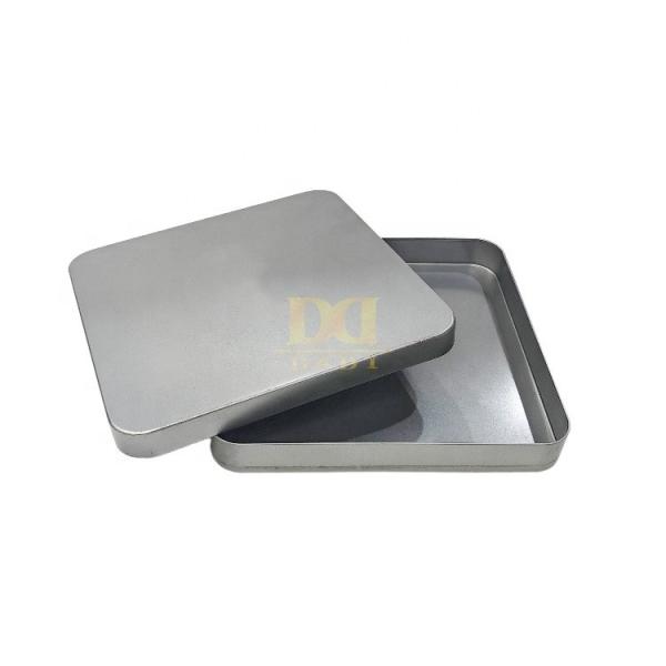 Quality DADI Matte Finish Square Tin Canister 0.23mm-0.38mm Small Square Candy Tin Box for sale
