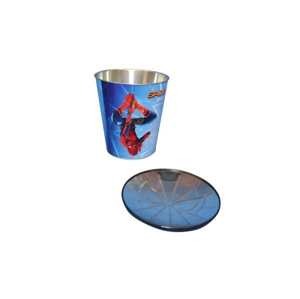 Quality DADI Offset Lithography Tinplate Metal Popcorn Bucket Customized Birthday for sale
