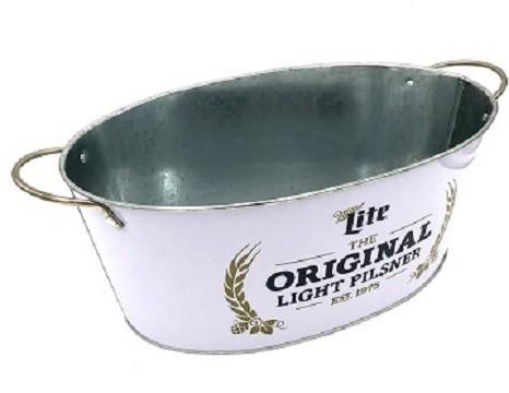 Quality DADI Large Capacity Beverage Cooler Tub Customized Beer Tub Cooler Tinplate for sale