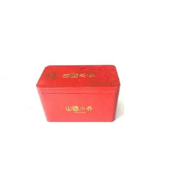 Quality DADI Custom Design Rectangular Tea Tin Box with Embossing Effect Rt5 in Tin for sale