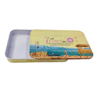 China DADI Mints Gum Chocolates Candy Tin Box FDA BSCI Tinplate Metal Tins Rectangular for sale