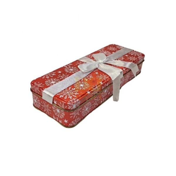 Quality DADI Candy Tin Box Rectangular Tin Can 0.19mm-0.4mm Cookie Tin Packaging for sale