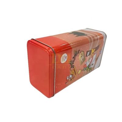 Cina DADI imballaggio alimentare personalizzato latta alta gamma scatole di latta di tè riciclata in vendita