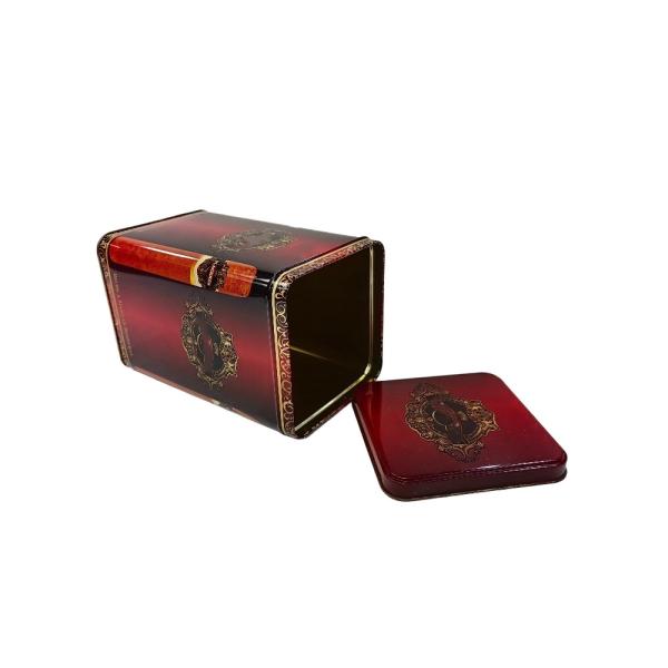 Quality DADI Tinplate Vintage Storage Tins Candy Tin Box For Chocolate Biscuit Cookie for sale