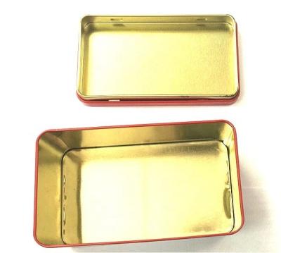 China DADI Gift Rectangular Tin Box Offset Lithography Biscuit Tin Box Support Customized Printing for sale
