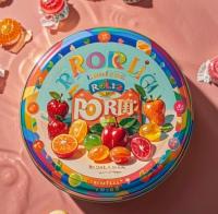China DADI Custom Printed Fruit Candy Tin Round Small Metal Box for sale