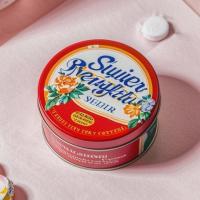 China DADI Custom Printed Fruit Candy Tin Round Small Metal Box for sale