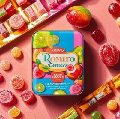 China DADI Mint Candy Small Tin Metal Box Easy Open and Close Empty Metal Candy Boxes for sale