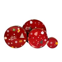 China Theme Metal Tin Box Set Square Round CONSUMER TEST TECH Certification Multifunctional Recyclable Toy Storage Can Boxes Packing for sale