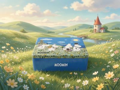 China Customized Durable Rectangular Metal Storage Tin with Lid Canister for Cookies, Snacks, Kitchen Organization for sale