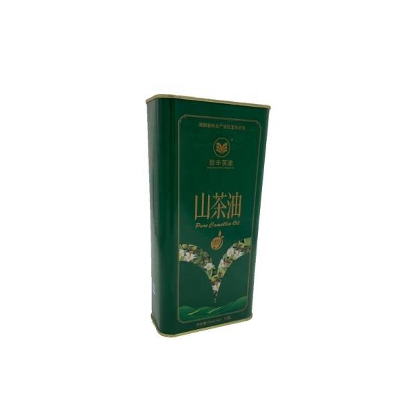 Quality DADI 1.25L ,5LFood Grade extra Virgin Olive Oil Tinplate Packaging Cooking Oil Can for sale