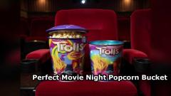 Dadi Reusable Metal Popcorn Tin Bucket with Lid Durable Customized Design Storage for Popcorn Snacks