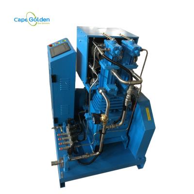 China Impulsionador livre do oxigênio do óleo do diafragma para o cilindro que enche 220V/380V/415V à venda