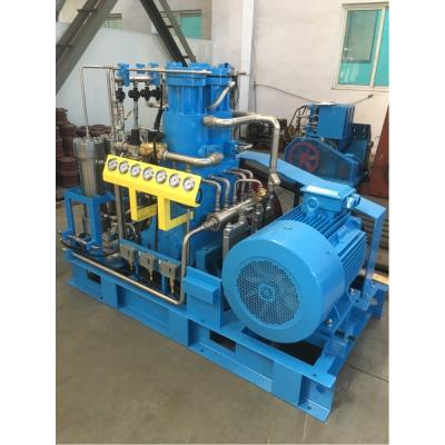 China Spanningsverhoger van de de Zuurstofcompressor van de olie de Vrije Hoge druk 200bar voor het Opnieuw vullen van Cilinders Te koop