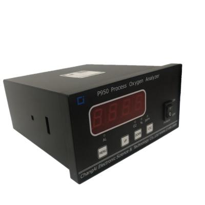 China Analizador electroquímico de la pureza del O2 del sensor del oxígeno de RS232 P950 del analizador de proceso de la pureza en venta