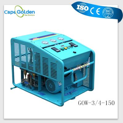 Cina Ripetitore senza olio ad alta pressione del compressore dell'ossigeno 380v per i cilindri di riempimento in vendita