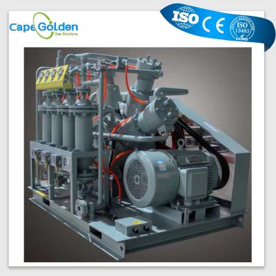 Cina Ripetitore senza olio ad alta pressione del compressore dell'ossigeno 380v per i cilindri di riempimento in vendita