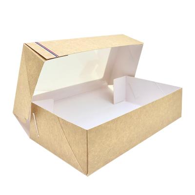 China Private Customization China Manufacture Gift Packaging Box Transparent Pizza Baking Cake Box for sale