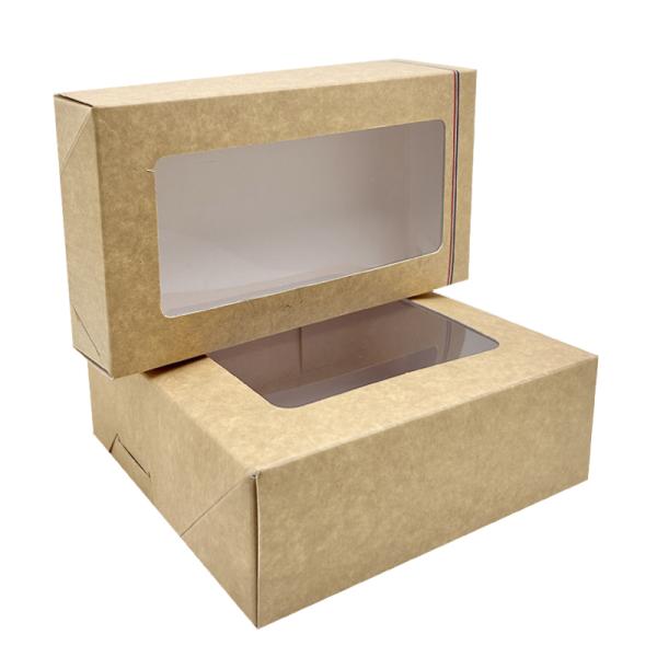Quality Newly Developed Products Low MOQ Recyclable Box with Window Customized Paper Packaging for sale
