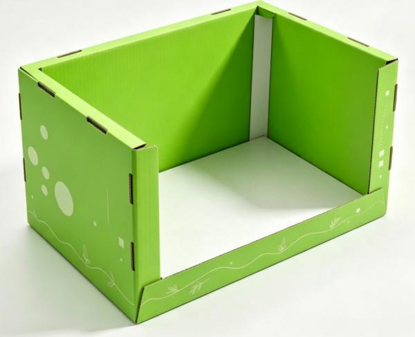 Quality Disposable Kraft Paper Display Paper Box  for sale