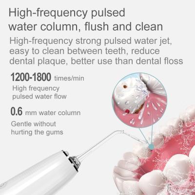 Cina 5+ acqua di pulitore orale elettrica di lavoro dei denti di Irrigator di igiene orale del getto di acqua di modi Ipx7 300ml Pik dentario Flosser in vendita