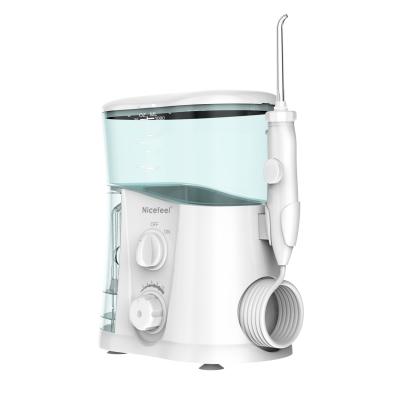 Cina modo di lavoro elettrico di 1000ml Jet Countertop Water Flosser 10+ in vendita