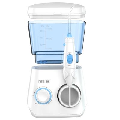 China OEM/ODM 600ml Countertop de Mondelinge Tanden die van Irrigator het Schoonmaken witten Te koop