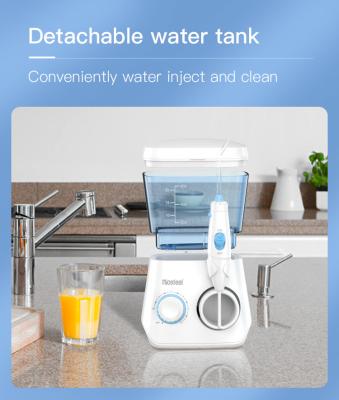 China OEM/ODM 600ml Countertop de Mondelinge Tanden die van Irrigator het Schoonmaken witten Te koop