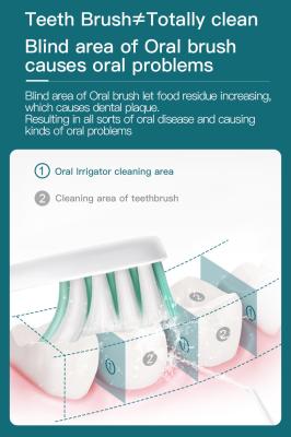 Cina Modo di lavoro elettrico di Jet Dental Floss 10+ dell'acqua di Oralginal 600ml in vendita