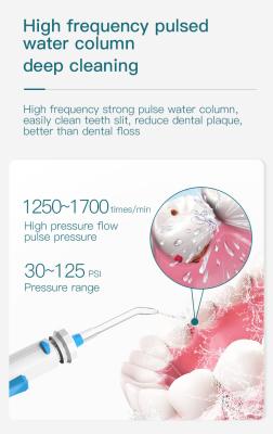 Cina Modo di lavoro elettrico di Jet Dental Floss 10+ dell'acqua di Oralginal 600ml in vendita