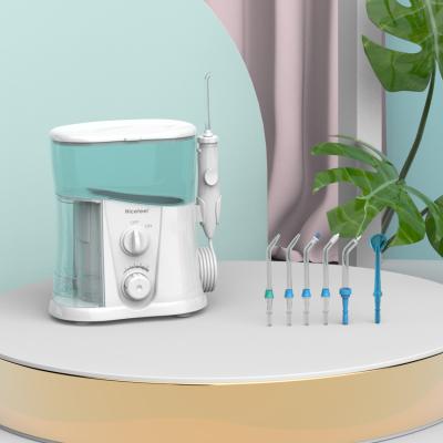 Cina Grande modo di lavoro elettrico del carro armato 1000ml Jet Countertop Water Flosser 10+ in vendita