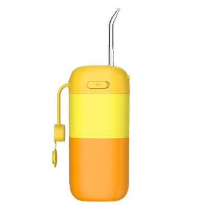 China Modos de trabalho DIY Flosser de água portátil 200 ml Jato elétrico mini sem fio à venda