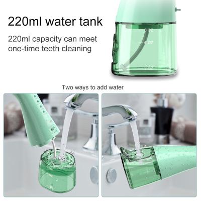 中国 ホーム 旅行 300ML IPX7 防水コードレス歯科口腔洗浄器ポータブル 販売のため
