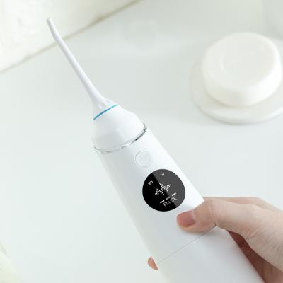 Cina Idropulsore portatile wireless a getto d'acqua per denti da viaggio sbiancanti in vendita