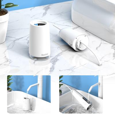 Cina Idropulsore portatile wireless a getto d'acqua per denti da viaggio sbiancanti in vendita
