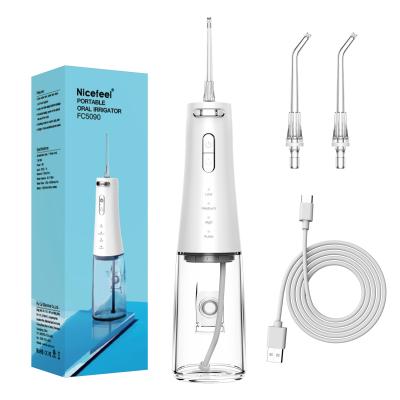 中国 旅行白いクリーニングのための医療機器の技術の携帯用水Flosser 300ml 販売のため
