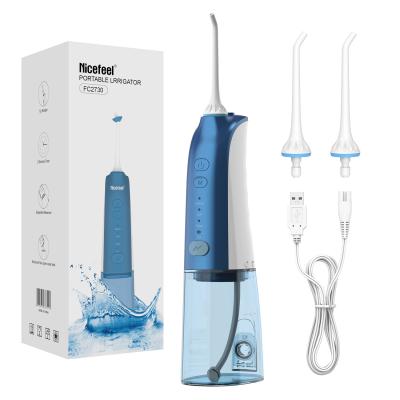 Cina 270ml 3 l'acqua dentaria Flosser USB Bluetooth ricaricabile dei modi IPX7 seleziona 2 Jet Tip in vendita