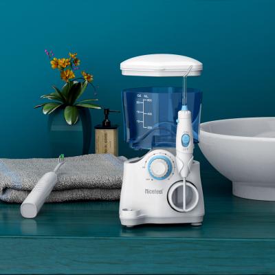 China Tand de Familie600ml Witte OEM van Productensonic toothbrush water flosser for ABS Tank Te koop