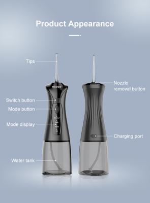 Cina Tipo acqua senza cordone di carico Flosser di Nicefeel dell'ABS di C 4 ore velocemente che fanno pagare in vendita