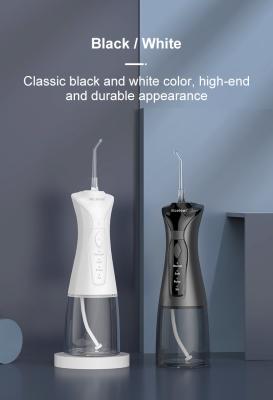 China 1400mAh de zwarte Draadloze Batterij van Waterflosser stelde Mondelinge Irrigator in werking Te koop