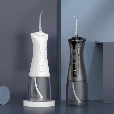 Cina pulitore portatile del dente di Flosser dell'acqua senza cordone di Nicefeel della batteria 1400mAh in vendita