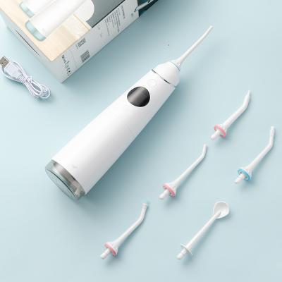 China Cordless 100ml Electric Water Flosser Portable 200g One Year Warranty for sale