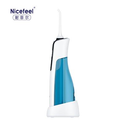 Cina Portatile di carico senza fili Irrigator orale di Flosser dell'acqua di 170ml Nicefeel in vendita
